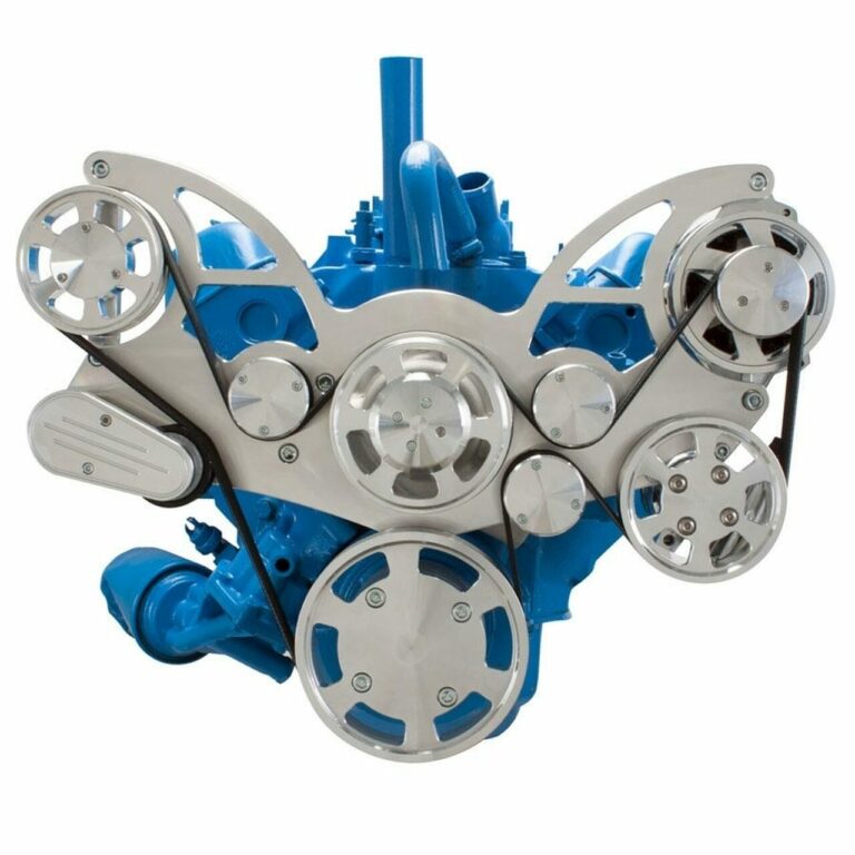 AMC Jeep 304, 360 & 401 Serpentine System - Power Steering & Alternator ...