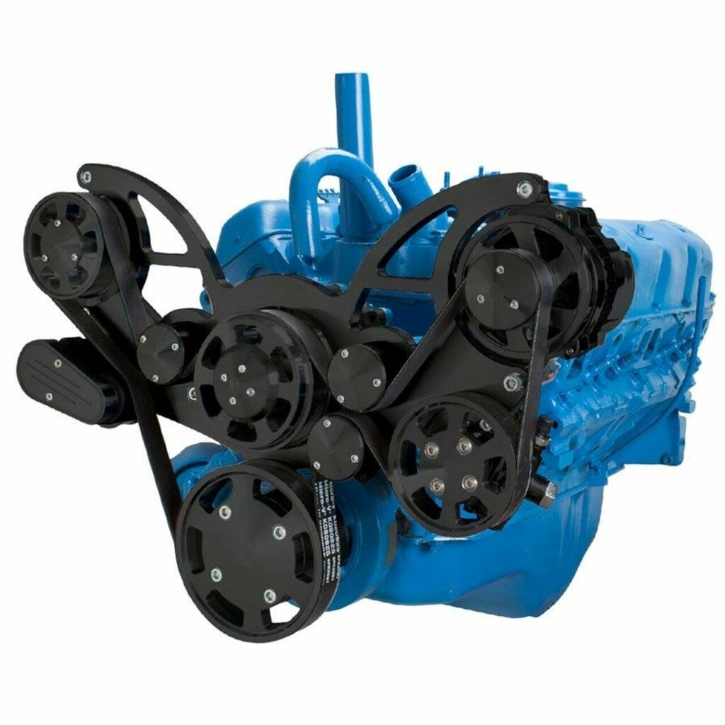 AMC Jeep 304, 360 & 401 Serpentine System - Power Steering & Alternator ...