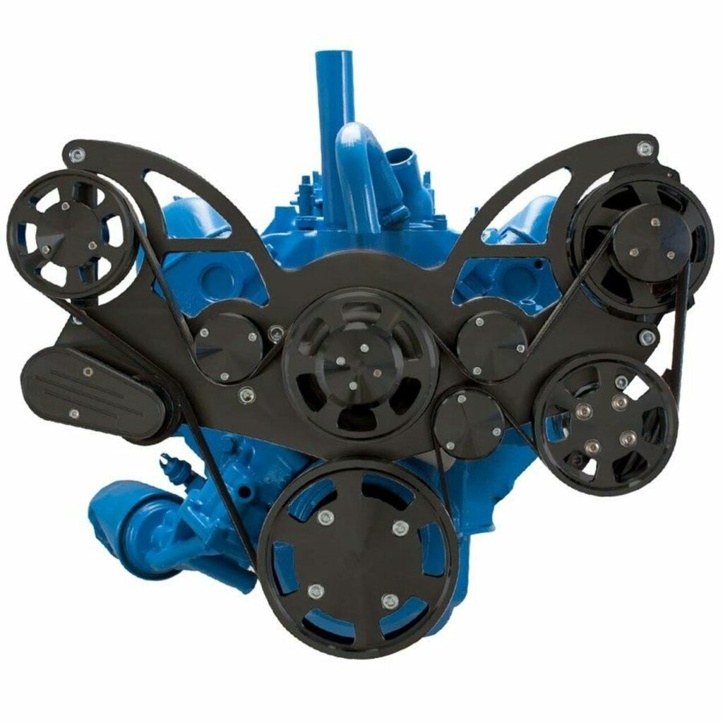 AMC Jeep 304, 360 & 401 Serpentine System - Power Steering & Alternator ...