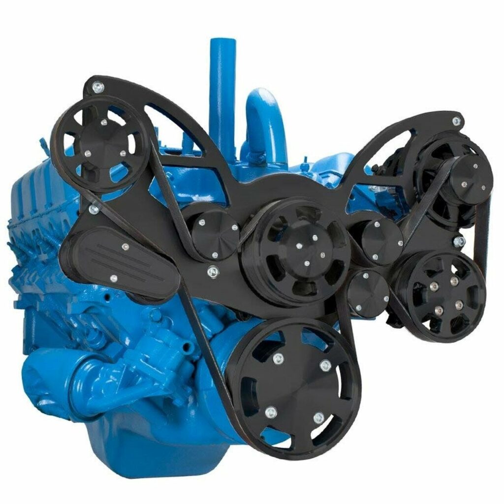 AMC Jeep 304, 360 & 401 Serpentine System - Power Steering & Alternator ...