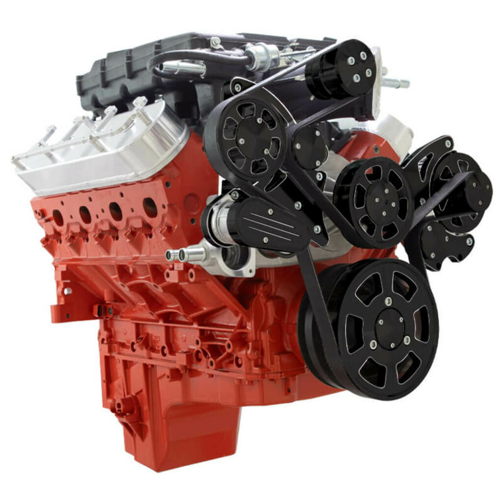 Chevy LS Serpentine Kit - Edelbrock Supercharger - Alternator - Rod ...